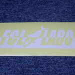 Sticker small yellowtail (set of 4) | FCLLABO Online Shop